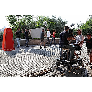 GigaTent Pop Up Pod Changing Room Privacy Tent – Instant Portable Outdoor Shower Tent, Camp Toilet, Rain Shelter for Camping & Beach – Lightweight & Sturdy, Easy Set Up, Foldable (Red)