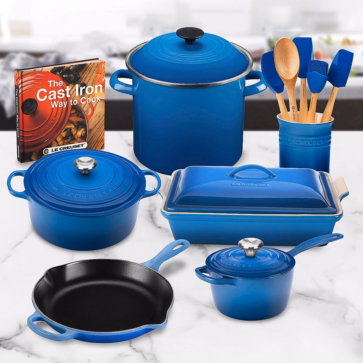Le Creuset 16 Piece Cookware Set (Marseille)