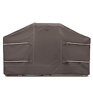 Classic Accessories Ravenna Water-Resistant 98 in. BBQ Grill Cover for Island with Center Grill Head