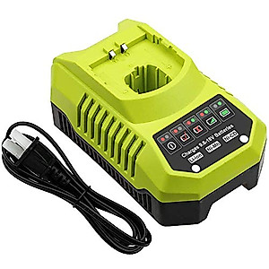 P117 Charger Compatible with Ryobi 18V 14.4V 12V 9.6V Lithium Ni-Cd&Ni-Mh Battery P100 P102 P103 P104 P105 P107 P108 P109 P119 P122