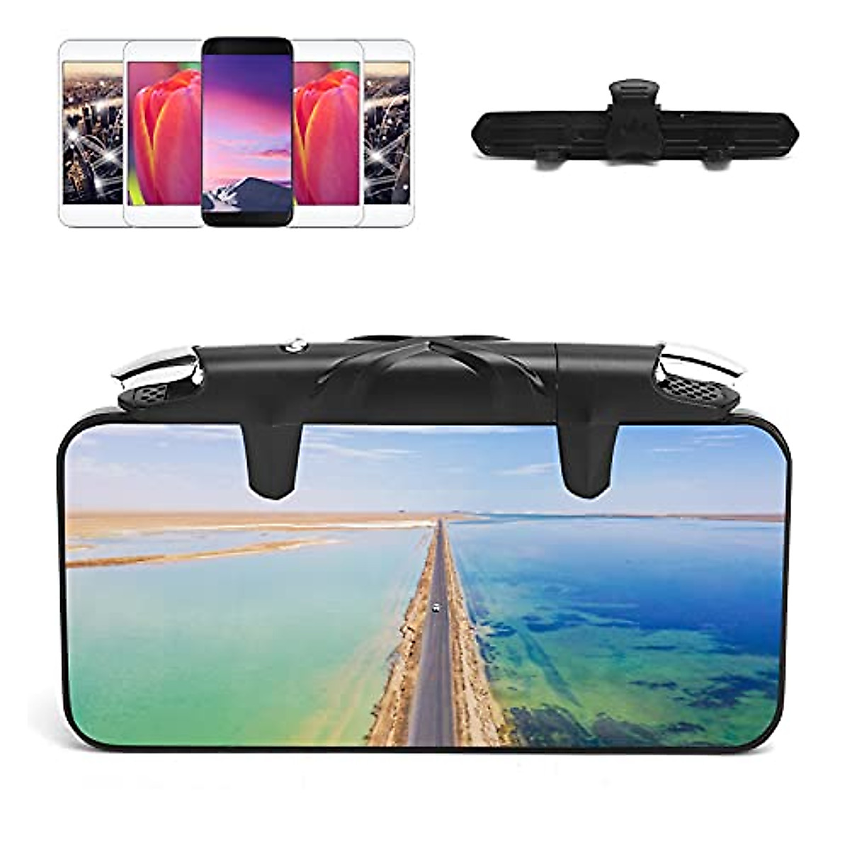 Mobile Triggers,Trigger Grip Controller with 4 Gears Adjustment Stretchable Mobile Phone Gaming Button Triggers,For Android/ios Smartphones with a Thickness of 6-13mm