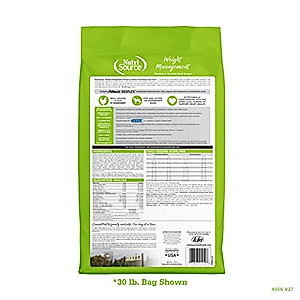 NutriSource Weight Management Dog Food, Made with Chicken and Chicken Meal, with Wholesome Grains, 30LB, Dry Dog Food