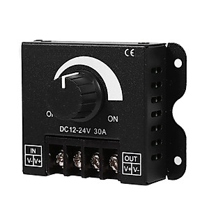 Fafeicy Strip Led Dimmer, Led Switch Dimmer Controller Manual Operation for Strip Light Single Color Strip Led Dimmer Strip Led Controller, Motion detectors