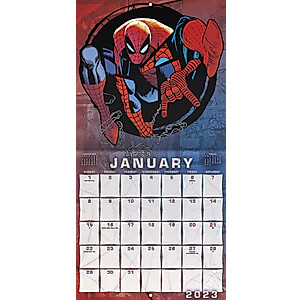 2023 Marvel Spider-Man Wall Calendar