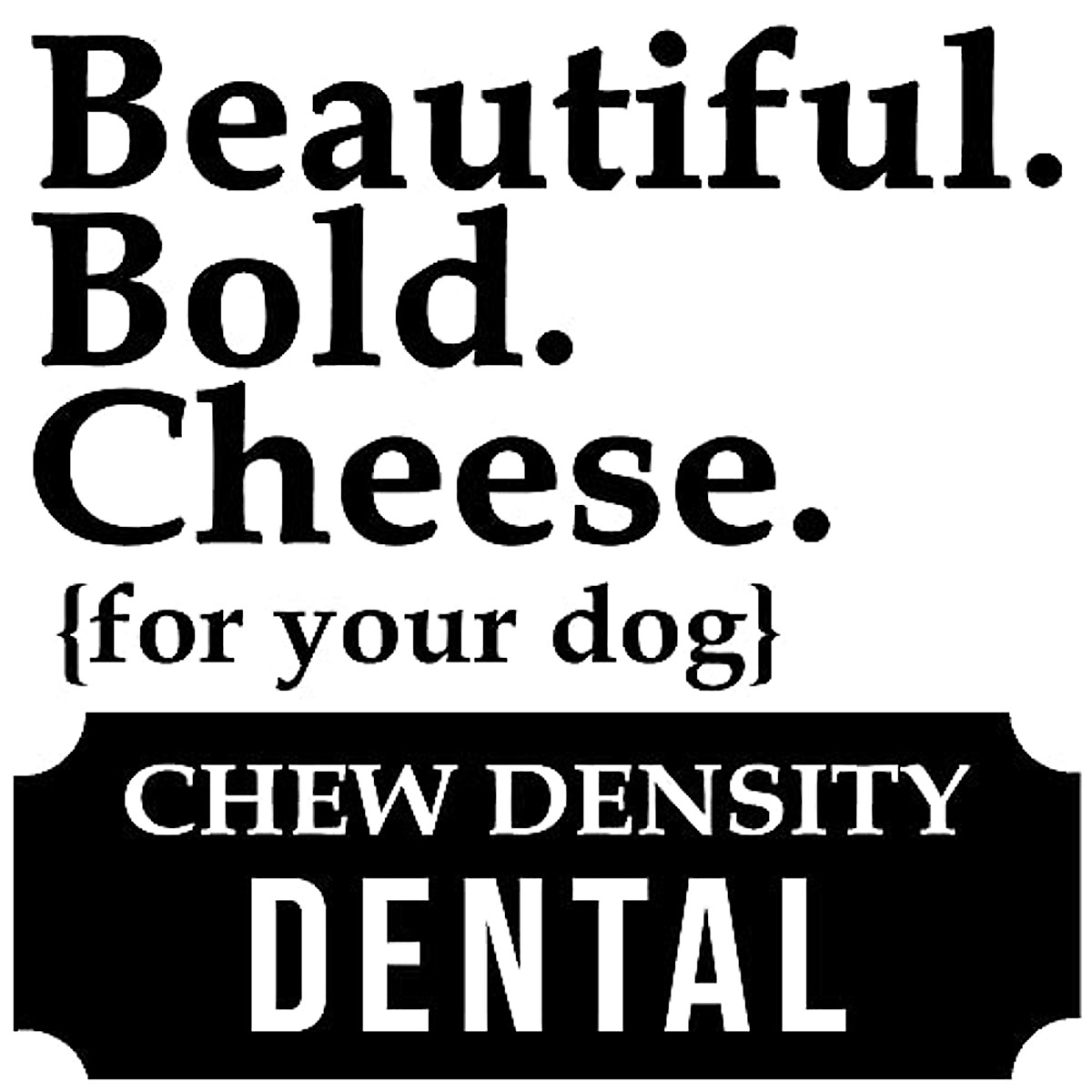 Yellow Yak Happy Teeth Dental Cheese Chew | USA Made | Lactose - Soy - Grain - Gluten Free | for All Dogs | 2 Dental Chews | Real Cheese Flavor