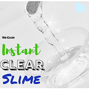 Ultimate Slime Kit - 10 Slimy Experiments | Make Glow-in-The-Dark, Clear, Color-Shift, Bounce, & Other Cool Slimes | Fun STEM & Science Activity Kit Gift for Kids & Teens