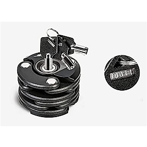 Bicycle Anti-Theft Lock, Mountain Bike Fixed Folding Lock, Bicycle Chain Lock, Creative Burger Lock