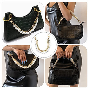 Generic Fashion Artificial Pearls Bag Chain Strap Handbag Purse Replacement Chains