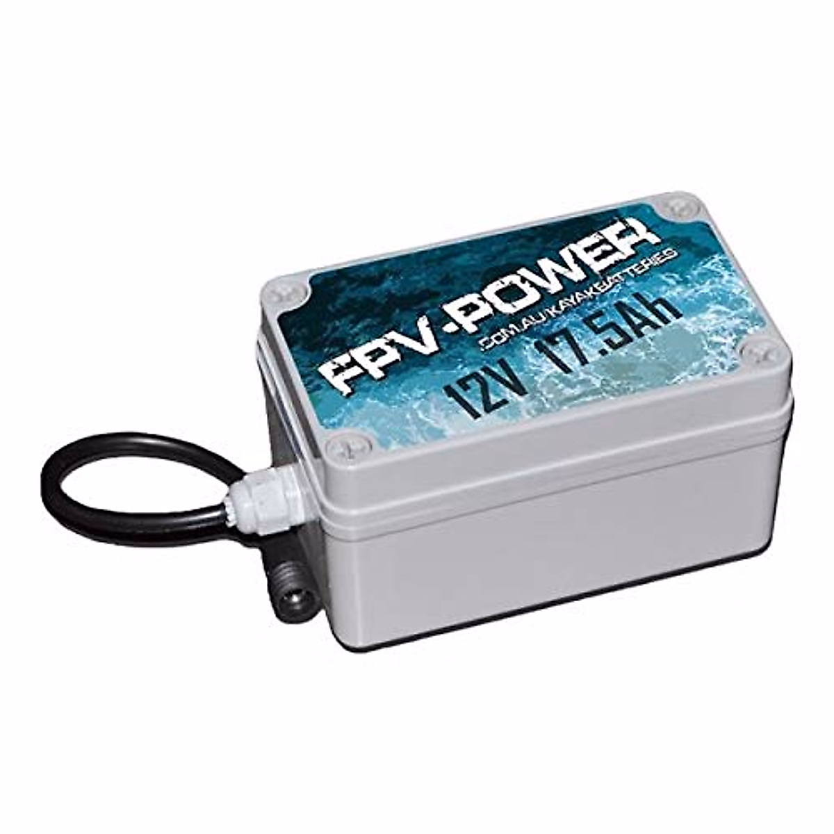 FPV-Power Lithium-Ion 17.5ah 17500mah Fishing Kayak Battery 12v with Charger Power System Kit