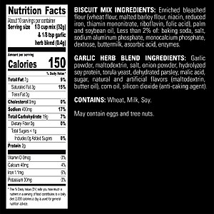 Red Lobster Cheddar Bay Biscuit Mix, Garlic Herb Seasoning Included, 11.36-ounce Boxes (Pack of 12)