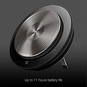 Jabra Speak 750 MS Speakerphone with Bluetooth Dongle- Teams Version- PC, MAC, Tablet, Smartphone Compatible, 7700-309 - Microfiber Cloth Included