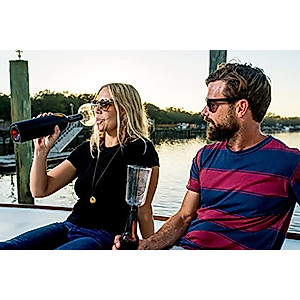 Guzzle Buddy Wine Bottle Glass, It Turns Your Bottle into Your Glass, Original As Seen on Shark Tank