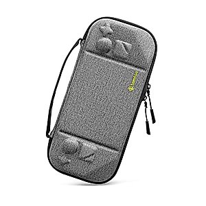 tomtoc Carrying Case Compatible with Steam Deck, Protective case, Hard Portable Travel Carrying bag for Steam Deck Console & Accessories, Shockproof, Travel friendly