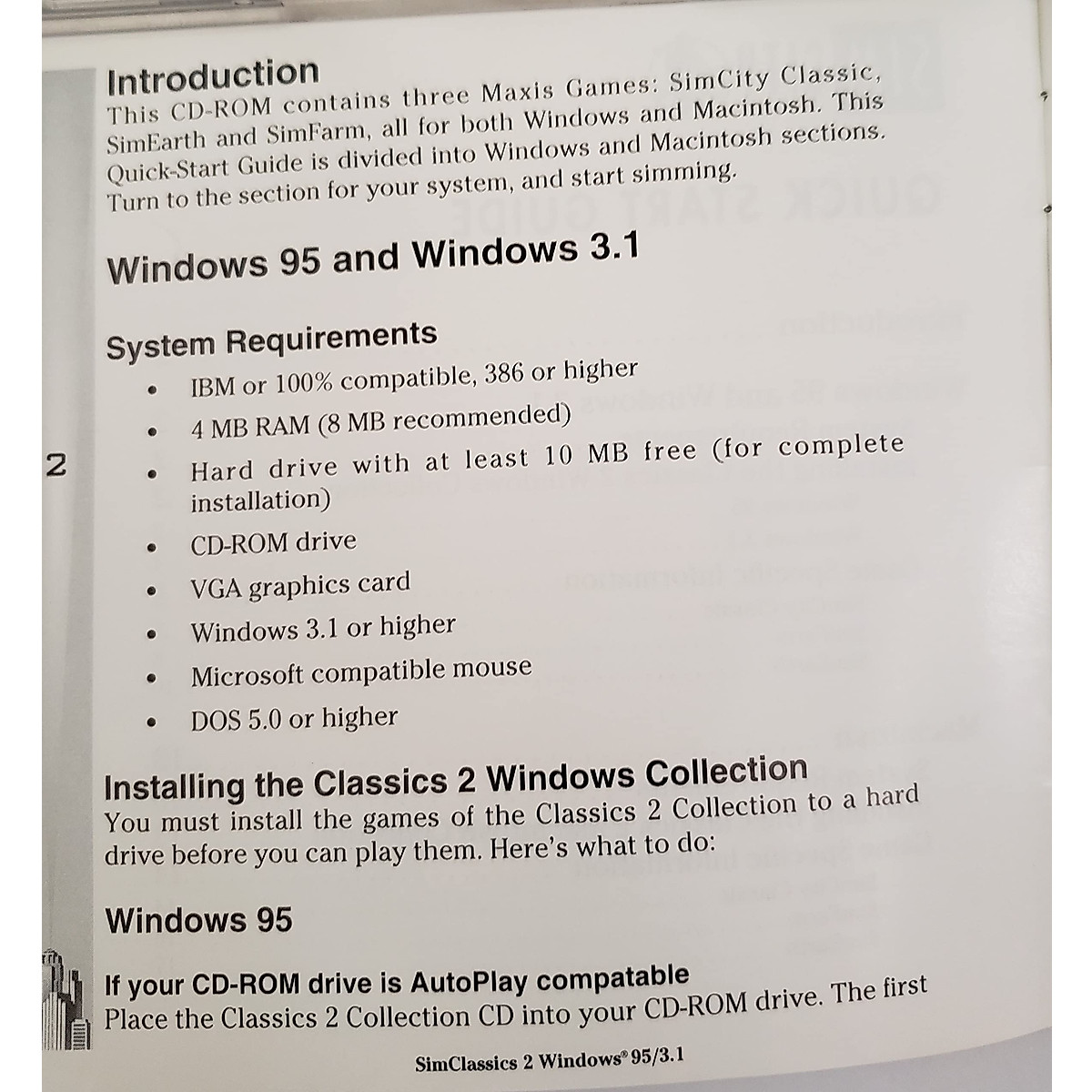 Sim Classics: Maxis Collections 2 (SimCity Classic / SimEarth / SimFarm)