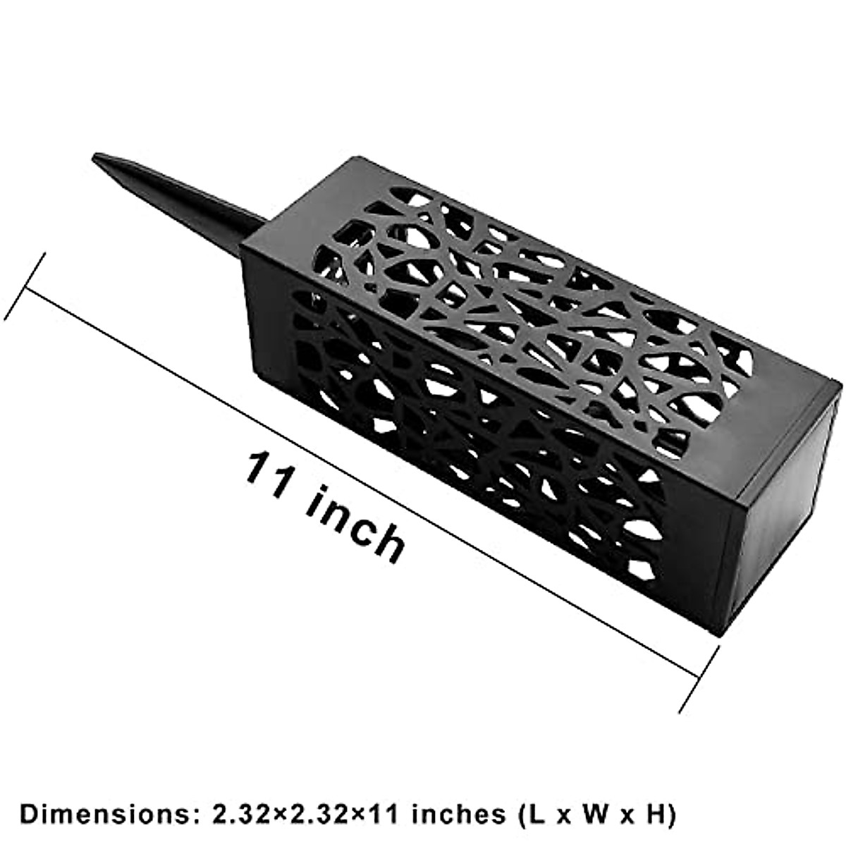 Cold White 2PCS Led Solar Pathway Lights Lawn Lamp Outdoor Bulb Light Sensor Waterproof Solar Street Lamp Solar Lights for Home Garden Decor