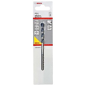 Bosch 2608588147 Concrete Drill"Cyl-5" For Concrete 6, 5mmx50mmx3.94In