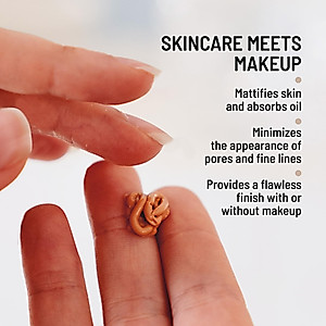 Dr. Brandt Pores No More, Pore Refiner Primer - Instantly Minimizes the Appearance of Pores, Absorbs Oil & Mattifies Shine - 0.5 fl oz