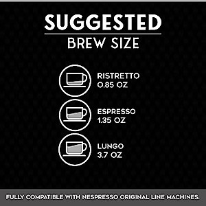 ESPRESSORO 100 USDA Organic Espresso Pods - FORTE Aluminum Capsule Compatible with Nespresso Original Lines Machines. Intensity 12 Premium Italian Expresso Coffee Capsules
