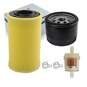 partszen 793569 Air Oil Filter Fit for Craftsman YT3000 YTS3000 YS4500 for John Deere D100 D110 D130 D140 D160 D170 D105 for Husqvarna YTA22V46 YTH22V46 YTH24V48 YTA18542 Tune Up Kit