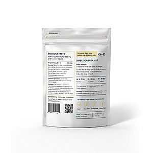 Holistic All-Natural Herb Formula Skin & Coat Support for Dogs & Cats - Aid for Dry, Flaky, Itchy Skin, Hot Spot, Allergies. Provides Anti-Itch, Anti-inflammatory Relief - WellnergyPets Coat Care 60ct