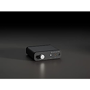 Audioengine D1 32-bit Portable Headphone Amp and USB DAC AMP, Preamp, Laptop Desktop Headphone Amplifier, Optical Inputs, High Definition Audio (2nd Gen)