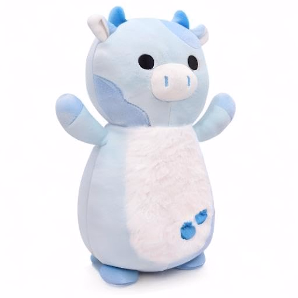 LMTGLDT Blueberry Cow Plush Pillow, Cow Stuffed Animal, Cute Blueberry Cow Plushie Blueberry Pillow, Soft Stuffed Plush Cow Blueberry Decor Gifts for Kids Christmas Birthday