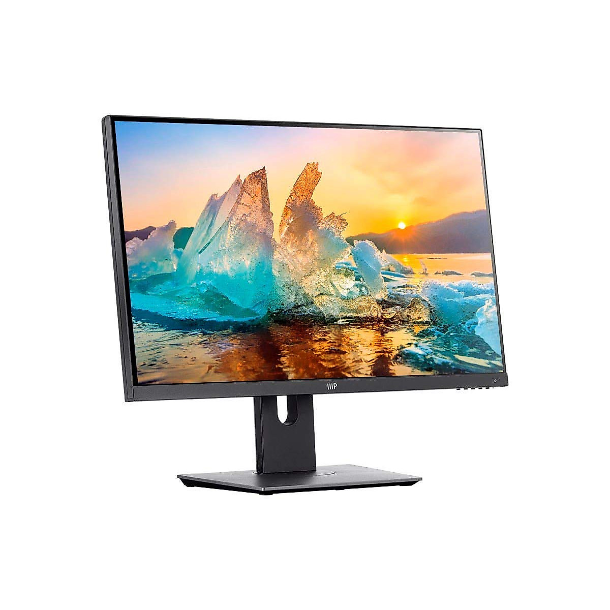Monoprice 27in CrystalPro Monitor - 4K UHD, 2560x1440p, 60Hz, DisplayHDR 400, Height Adjustable Stand, IPS - Home, Office, Business, Student Use