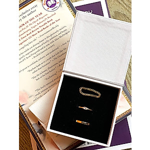 14K Solid Gold Bold Stacker Ring | Classic Wedding Band 14K Yellow Gold 2.5mm | Bold Stacking Rings for Her Fine Jewelry Size 8