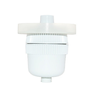New Wave Enviro Shower Filter System with Aromatherapy Ring (Premium), White (796515300727)