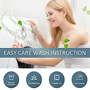 PONY DANCE Grey Blackout Curtains - Thermal Insulated Grommet Curtain Panels Room Darkening for Kitchen/Bedroom Window Treatments Home Decoration, 42 Inches Wide by 45 Inches Long, 1 Pair