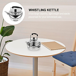 HEMOTON Stovetop Tea Kettle Stove Top Kettle Gooseneck Kettle Water Pouring Kettle Stainless Steel Stovetop Kettle Tea Kettle Stovetop Coffee Electric Tea Pots Heating Kettle Juice Can Gas