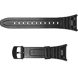 Genuine Casio Watch Band Black Rubber Strap 10076822 W-96H-1A W-96H-1B W-96H-2A W-96H-3A W-96H-4A2 W-96H-4A W-96H-9A