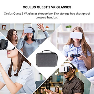 Hemobllo Glasses Storage Glasses Storage Case Storage Bag for Vr Glasses Protective Bag for Vr Glasses Vr Glasses Pouch Eva Storage Pouch Vr Glasses Bag Vr Glasses Storage Bag