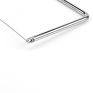 Follsy Stainless Steel Foie gras Cut Cheese Cheese Slicer Multi-Purpose Butter Knife Cheese Planer for Cutting Cheese Foie gras and Other Soft Foods