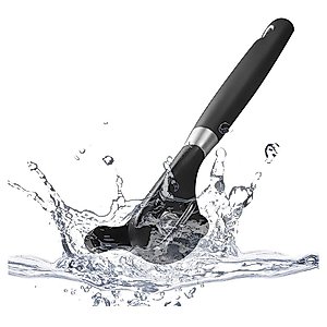 Macoior Can Opener,Manual Can Opener,Smooth Edge Safety Can Opener,Ergonomic Soft Grips Handle,Built in Food Grade Stainless Steel Can opener