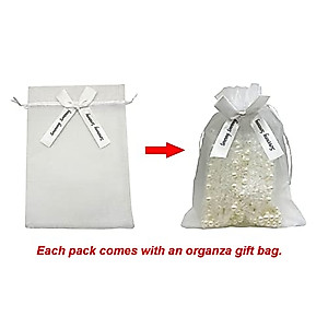 Sovenny 12 Pieces Elastic Pearl Wrist Bands Wristlets Corsage Accessories for Wedding Prom Flowers