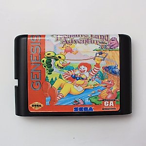 DeVoNe McDonald's Treasure Land Adventure 16 Bit MD Game Card For Sega Mega Drive For Genesis (Black)