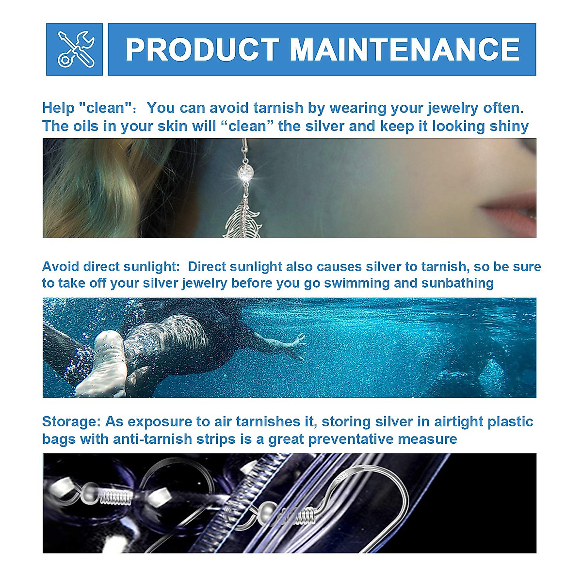 925 Sterling Silver Earring Hooks 120 PCS/60 Pairs, Ear Wires Fish Hooks, Hypo-allergenic Jewelry Findings Parts with 120 PCS Clear Silicone Earring Backs Stoppers for DIY Jewelry Making