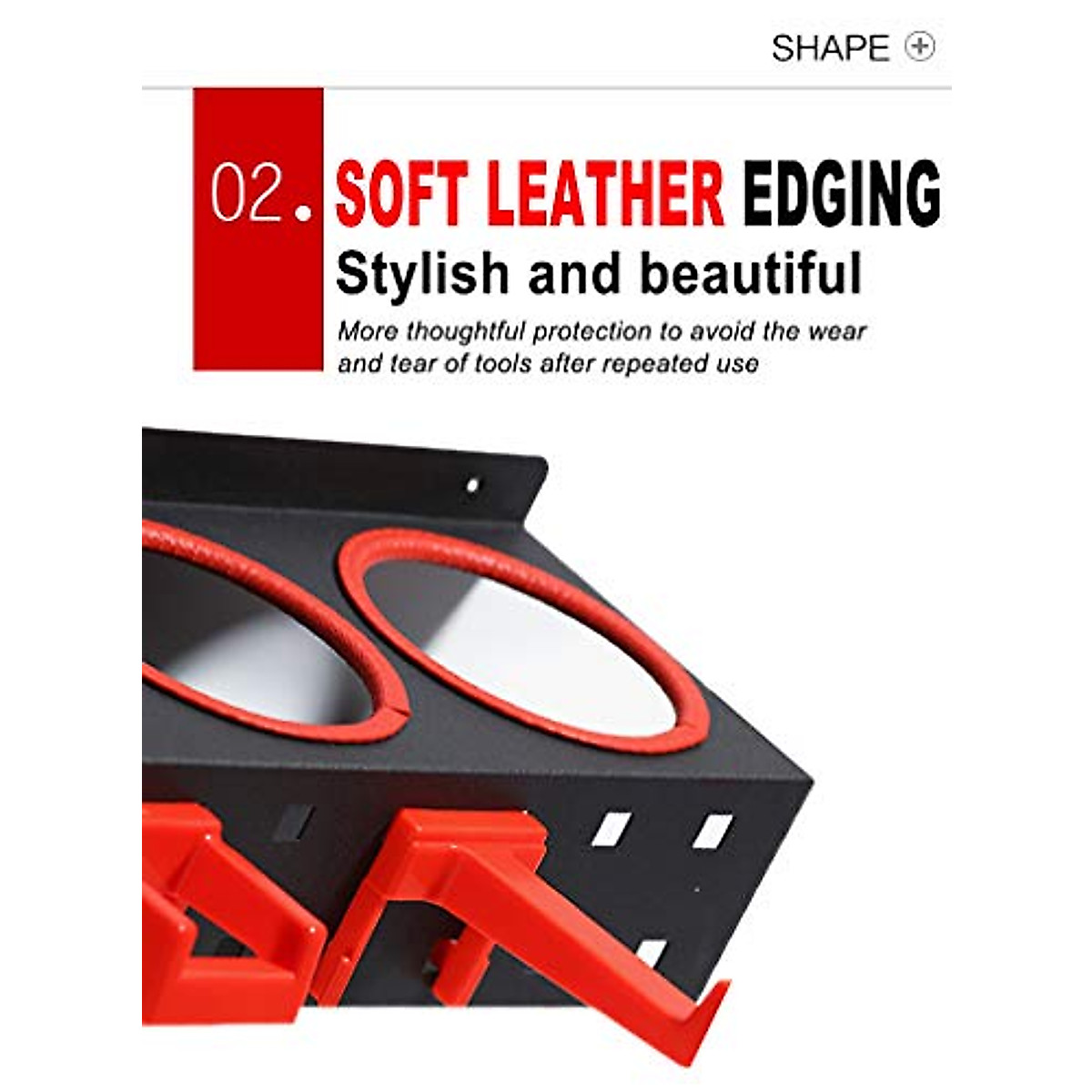 Spray Bottle Storage Rack Abrasive Material Hanging Rail Car Beauty Shop Accessory Display Auto Cleaning Detailing Tools Hanger