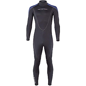 Henderson Thermoprene 5mm Men's Jumpsuit (Back Zip) - Black/Blue - 2X-Large Tall