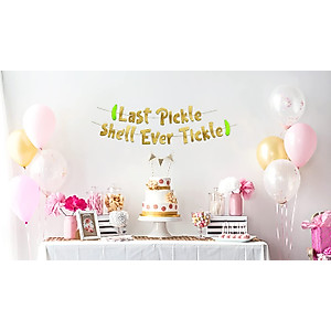 Funny Bachelorette Party Gold Glitter Banner - Bachelorette Party Decorations, Favors and Supplies