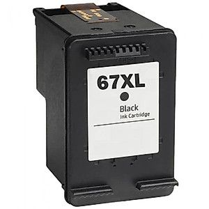 Remanufactured Black High Capacity Ink Cartridge Replacement for HP 67XL