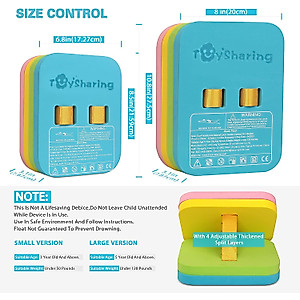 Swim Float Kids Back Belt: Pool Bubble Water Device Trainer