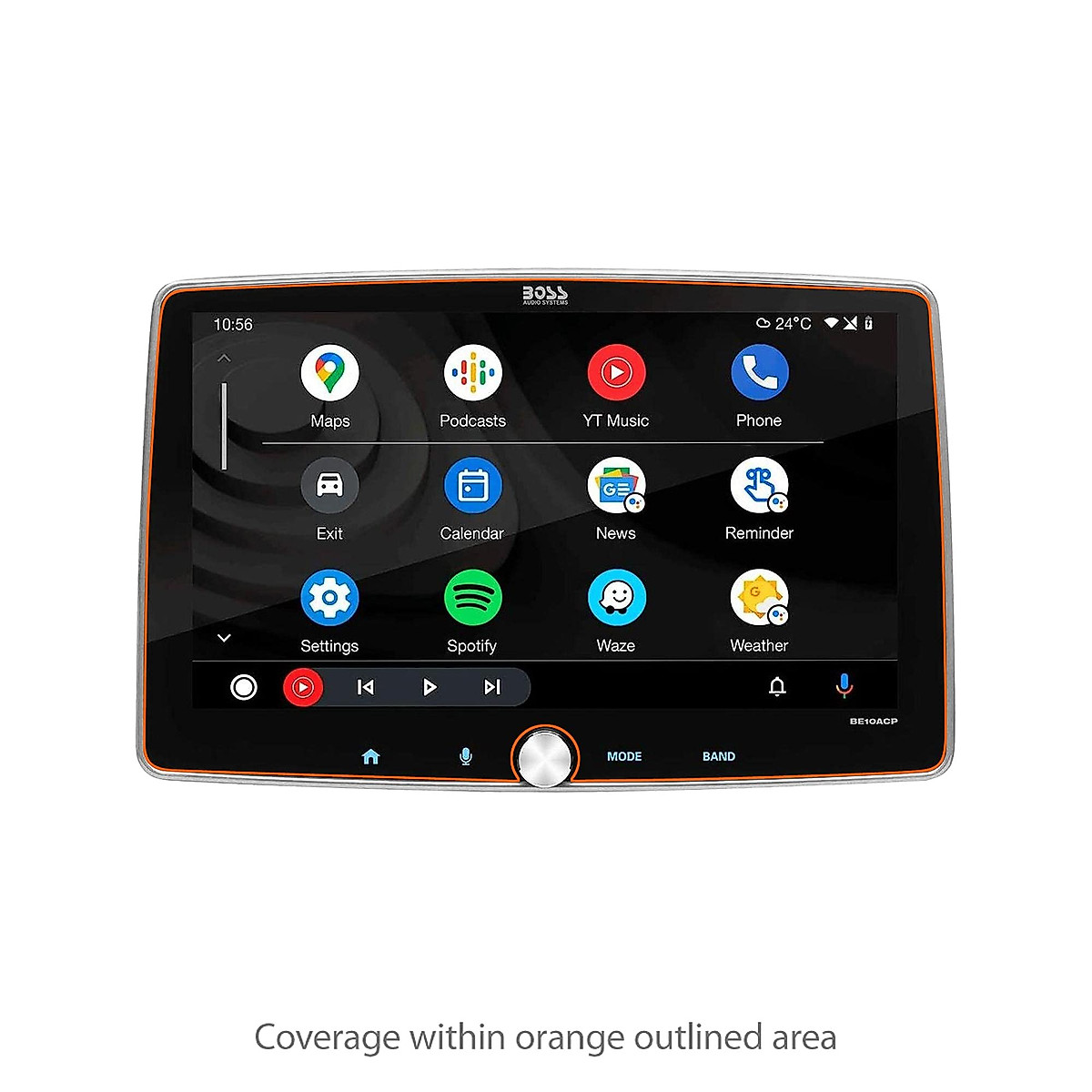 BoxWave Screen Protector Compatible with BOSS Audio BE10ACP - ClearTouch Anti-Glare (2-Pack), Anti-Fingerprint Matte Film Skin for BOSS Audio BE10ACP