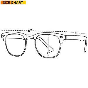 Skeleteen Clear Lens Costume Glasses - Non Prescription Horn Rimmed Fake Club Eyeglasses for Adults and Children