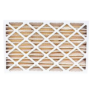 Filterbuy 16x25x5 Air Filter MERV 11 Allergen Defense (2-Pack), Pleated HVAC AC Furnace Air Filters Replacement for Honeywell FC100A1029, Lennox X6670, Carrier P102-1625, Air Kontrol, Bryant, Day & Night, and Payne (Actual Size: 15.75 x 24.75 x 4.38)