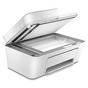 H-P All in One Printer Wireless Inkjet Photo Printer, Print, Scan, Copy, Fax and Mobile Printing with Auto Document Feeder Includes 6 Feet NeeGo Printer Cable - White