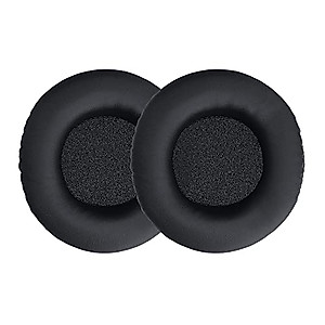 kwmobile Replacement Ear Pads Compatible with Pioneer HDJ 2000/1000/1500 - Earpads Set for Headphones - Black