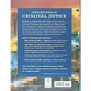 Introduction to Criminal Justice: A Balanced Approach