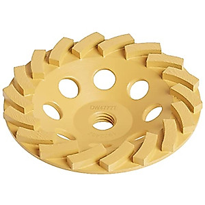 DEWALT Grinding Wheel, Diamond Cup, 5-Inch (DW4777T)